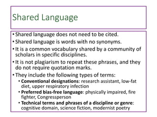 Lecture - Paraphrasing | PPTX