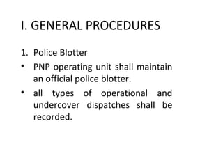 Lecture pnp operations manual presentation | PPT