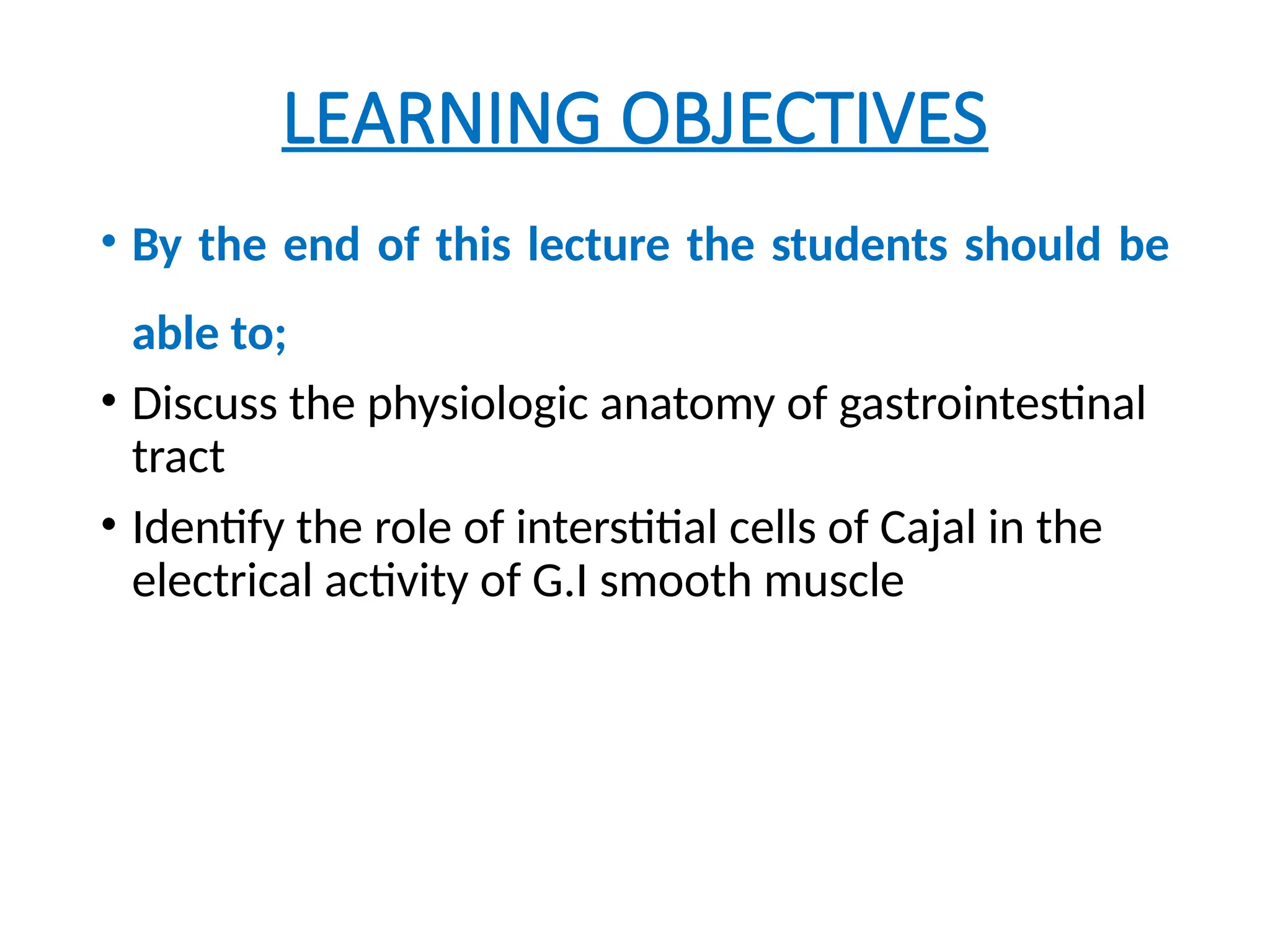Physiology of GIT lecture 1 and 2 with disease | PPTX