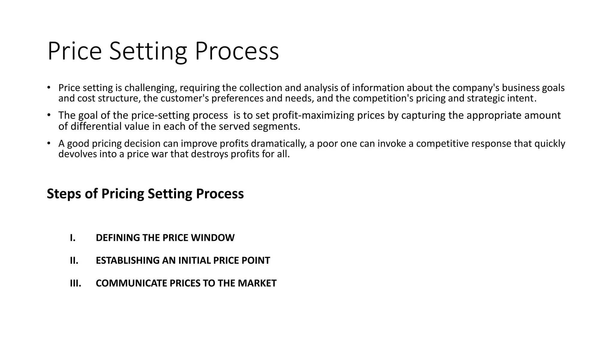Lecture- Price Setting (1).pptx