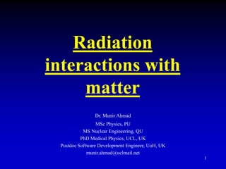 Radiation Interactions.ppt