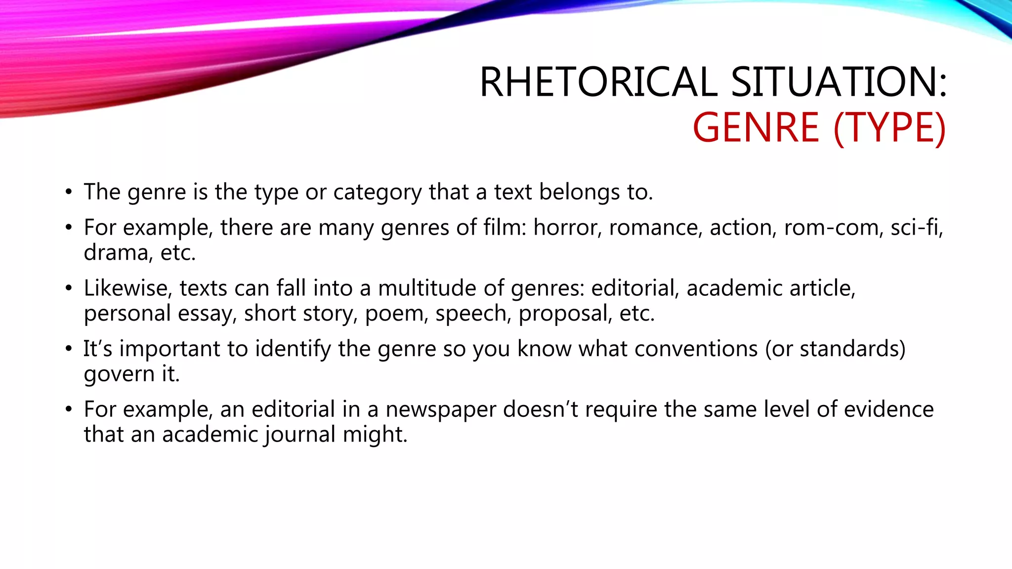 Lecture - Rhetorical Analysis | PPTX