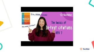 Lecture Slides on APA Format APA Style Citation | PPTX