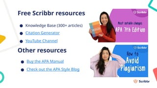 Lecture Slides on APA Format APA Style Citation | PPTX