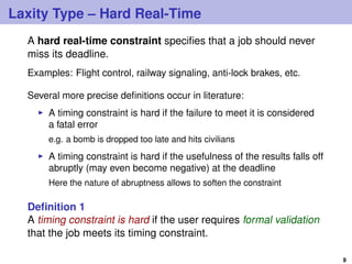 Real time Systems lecture slides (Complete) | PDF