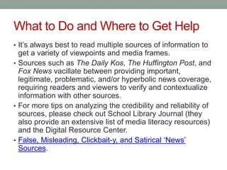 Lecture - Source Credibility | PPTX