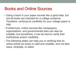 Lecture - Source Credibility | PPTX