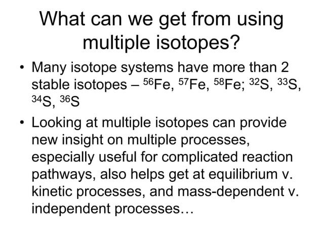 Lecture-Stable isotope geochemistry.ppt