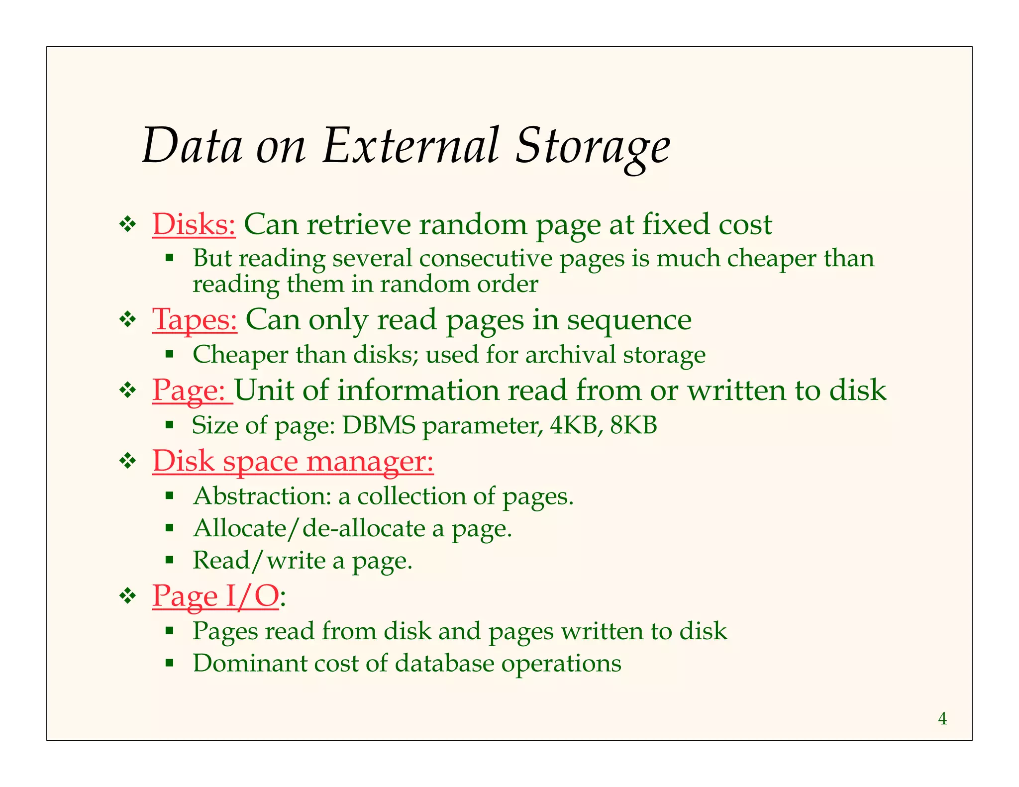 Lecture Storage Buffer Ppt 7191