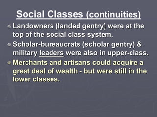 Sui, Tang, & Song China - continuities & changes | PPTX