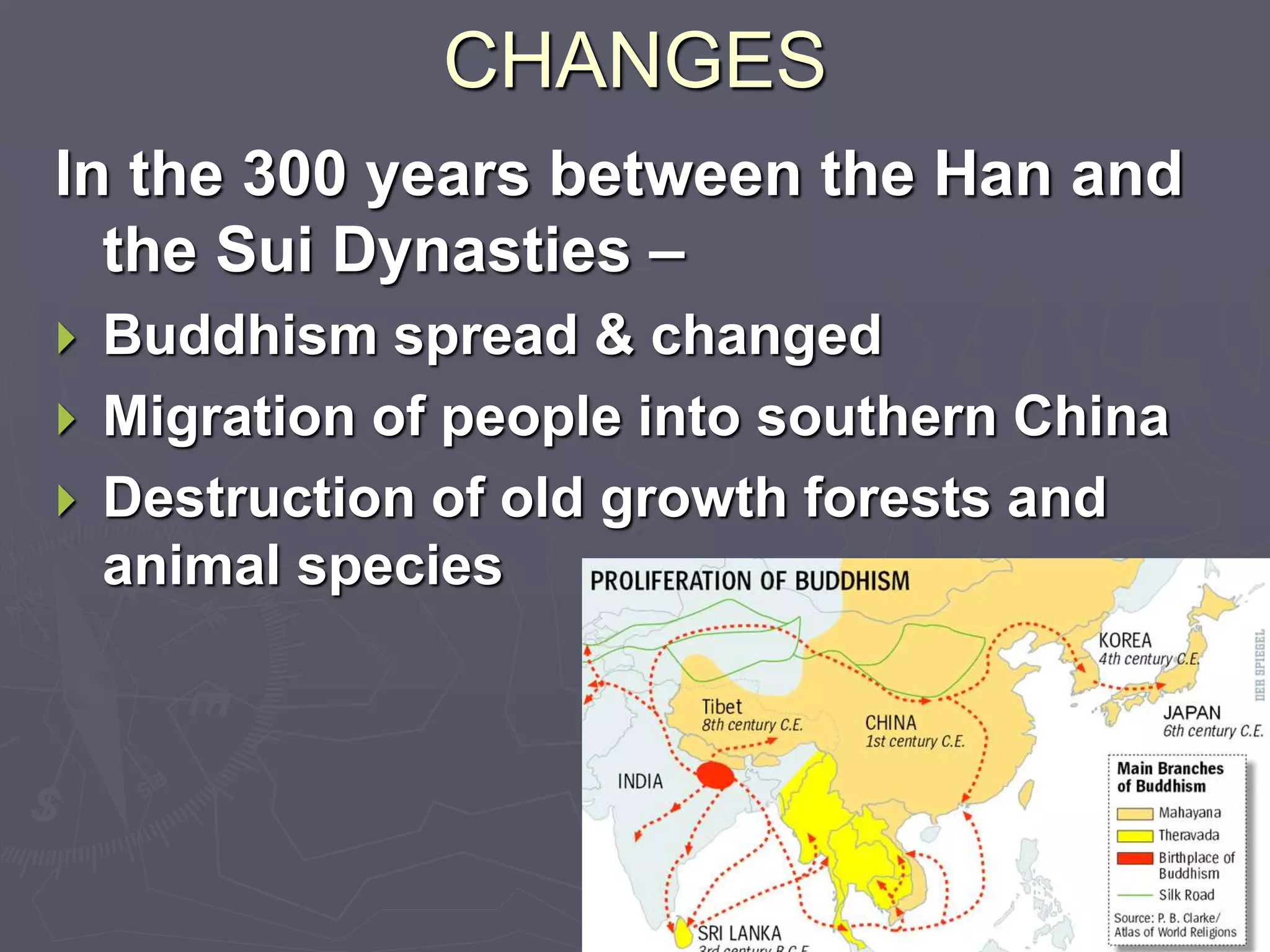 Sui, Tang, Song China - brief overview | PPTX