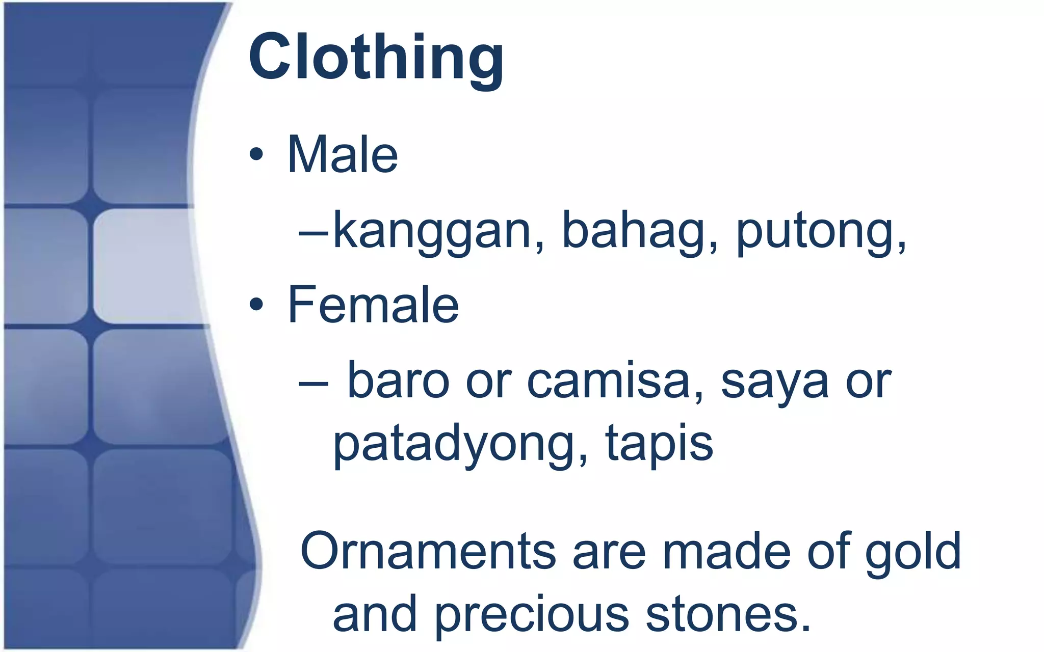 Lecture the precolonial filipinos | PPTX
