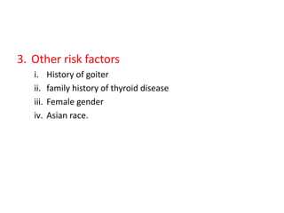 Lecture thyroid malignancies | PPTX