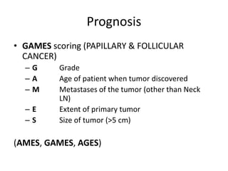 Lecture thyroid malignancies | PPT