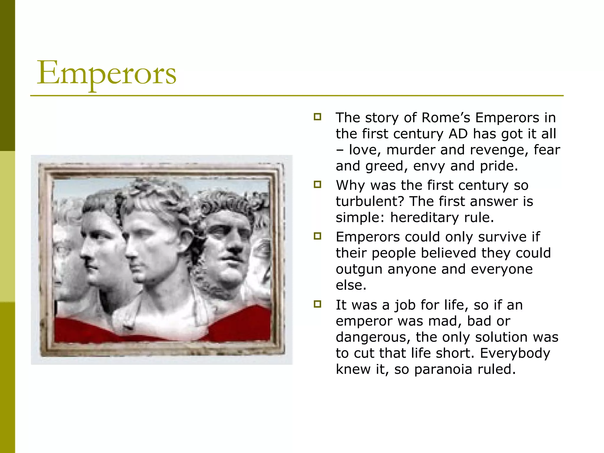 Lecture Two Emperors | PPT