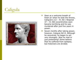 Lecture Two Emperors | PPT