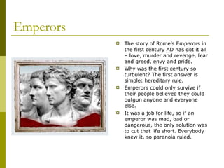 Lecture Two Emperors | PPT