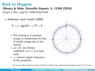 Two coupled phase oscillators | PDF