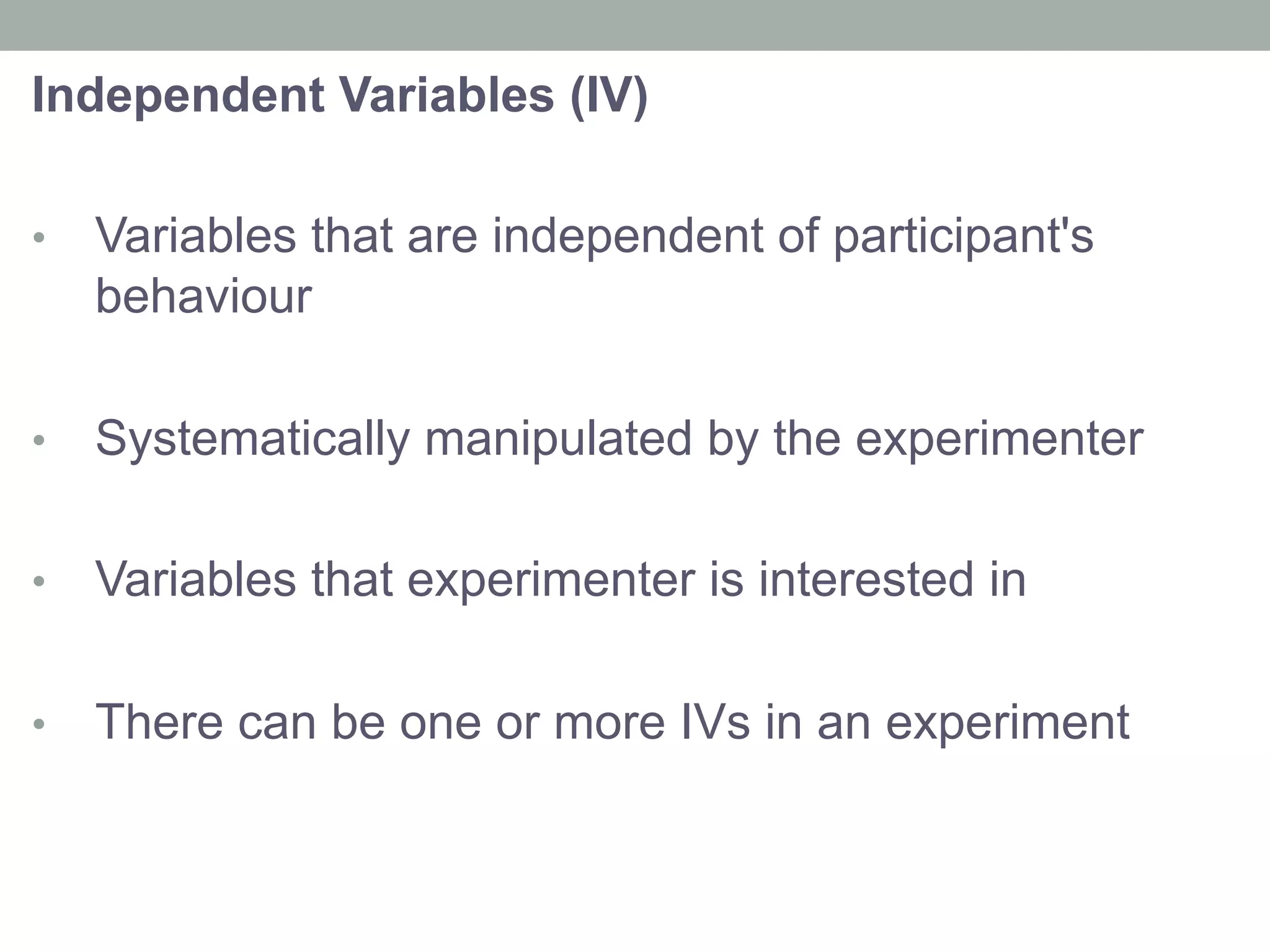 User Experiments in Human-Computer Interaction | PPT