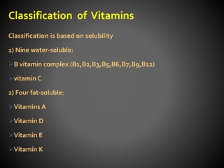 Vitamins | PPT