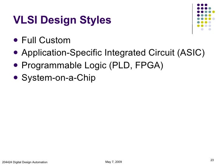 Introduction to VLSI