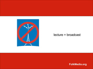 Lecture Vs. Discussion - Podcamp DC EDU 11-10-07 | PPT