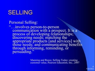 professional selling | PPT