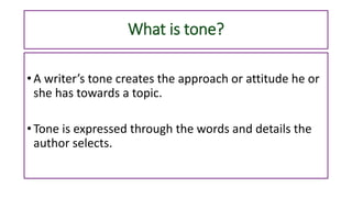 Writer's Voice | PPTX