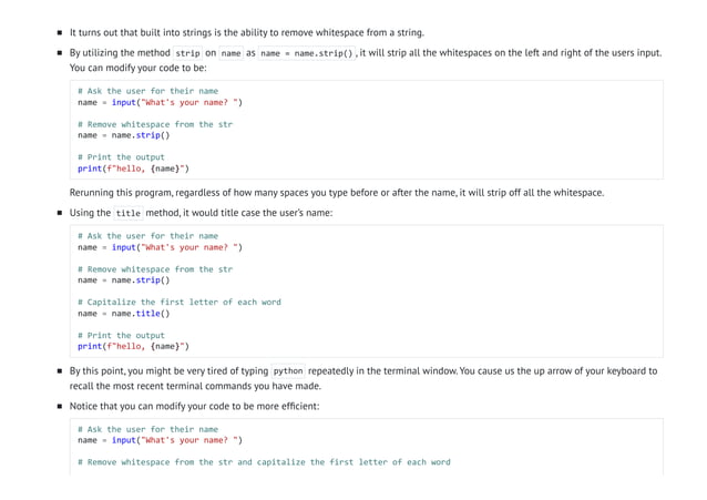 Lecture 0 Cs50s Introduction To Programming With Pythonpdf