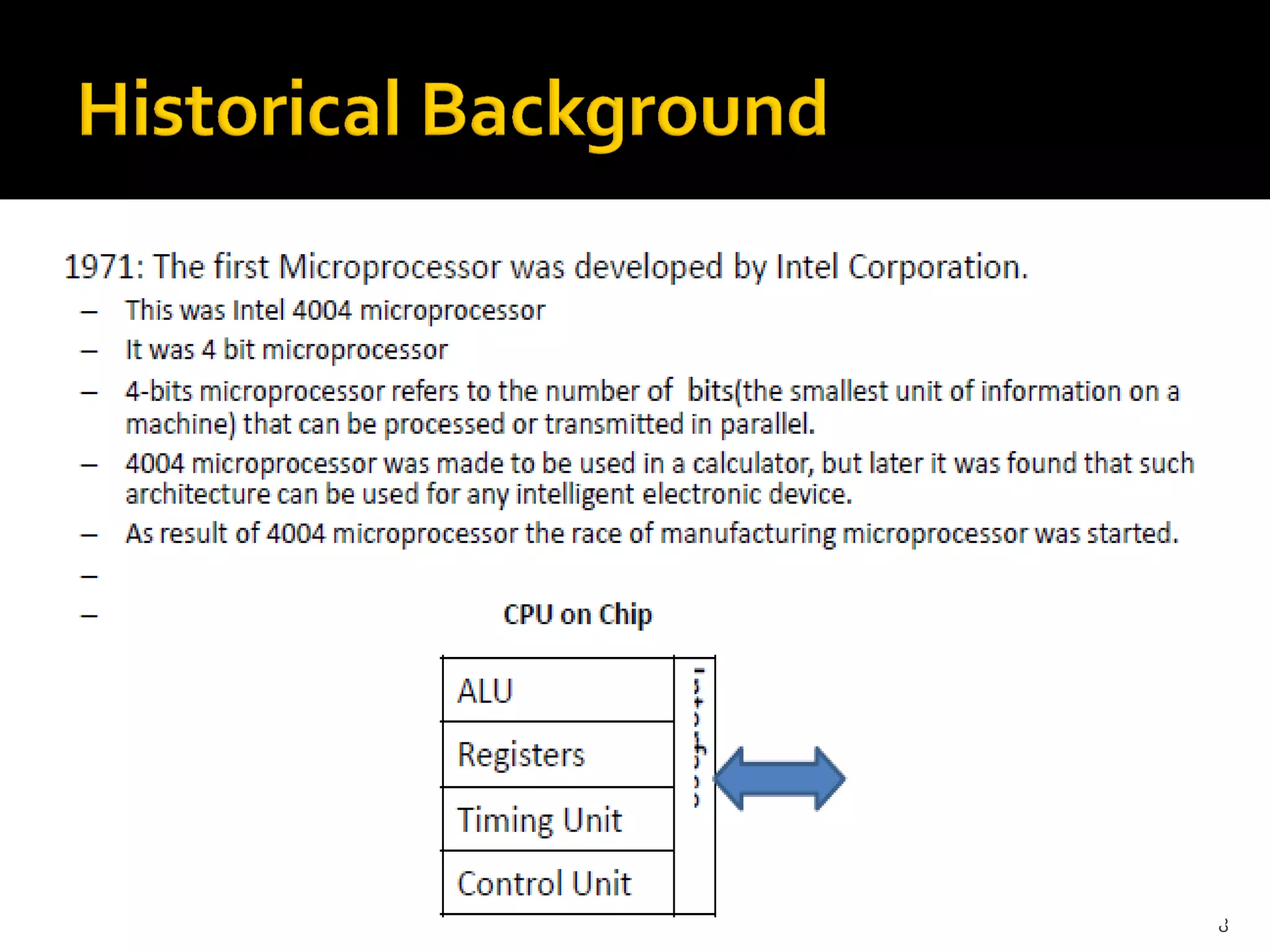 Lecture 0 History of Microprocessors and Microcontrollers | PDF
