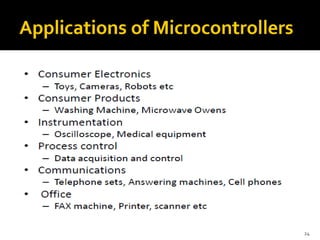 Lecture 0 History of Microprocessors and Microcontrollers | PDF