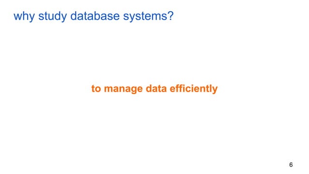 Modern Database Systems - Lecture 00 | PPT