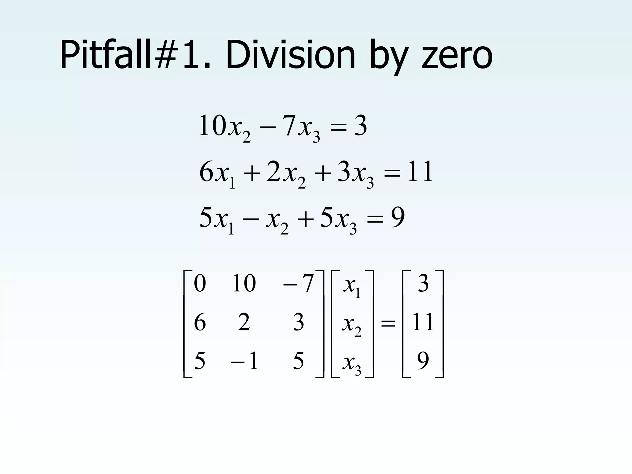 Lecture0003 Numerical Methods Topic 3 Solution Of Systems Of Linear