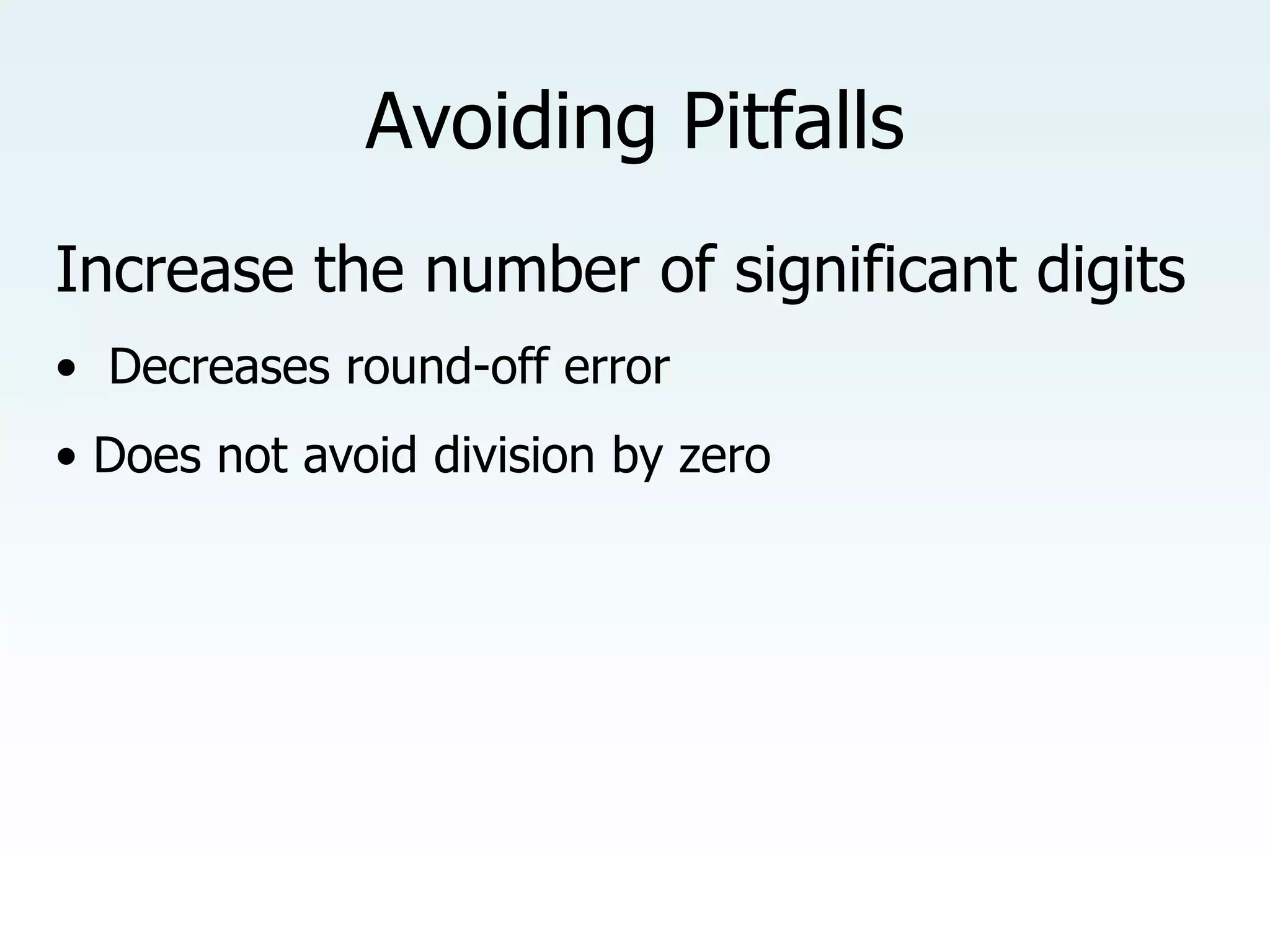 Lecture0003 Numerical Methods Topic 3 Solution Of Systems Of Linear Equations Lectures Pptx
