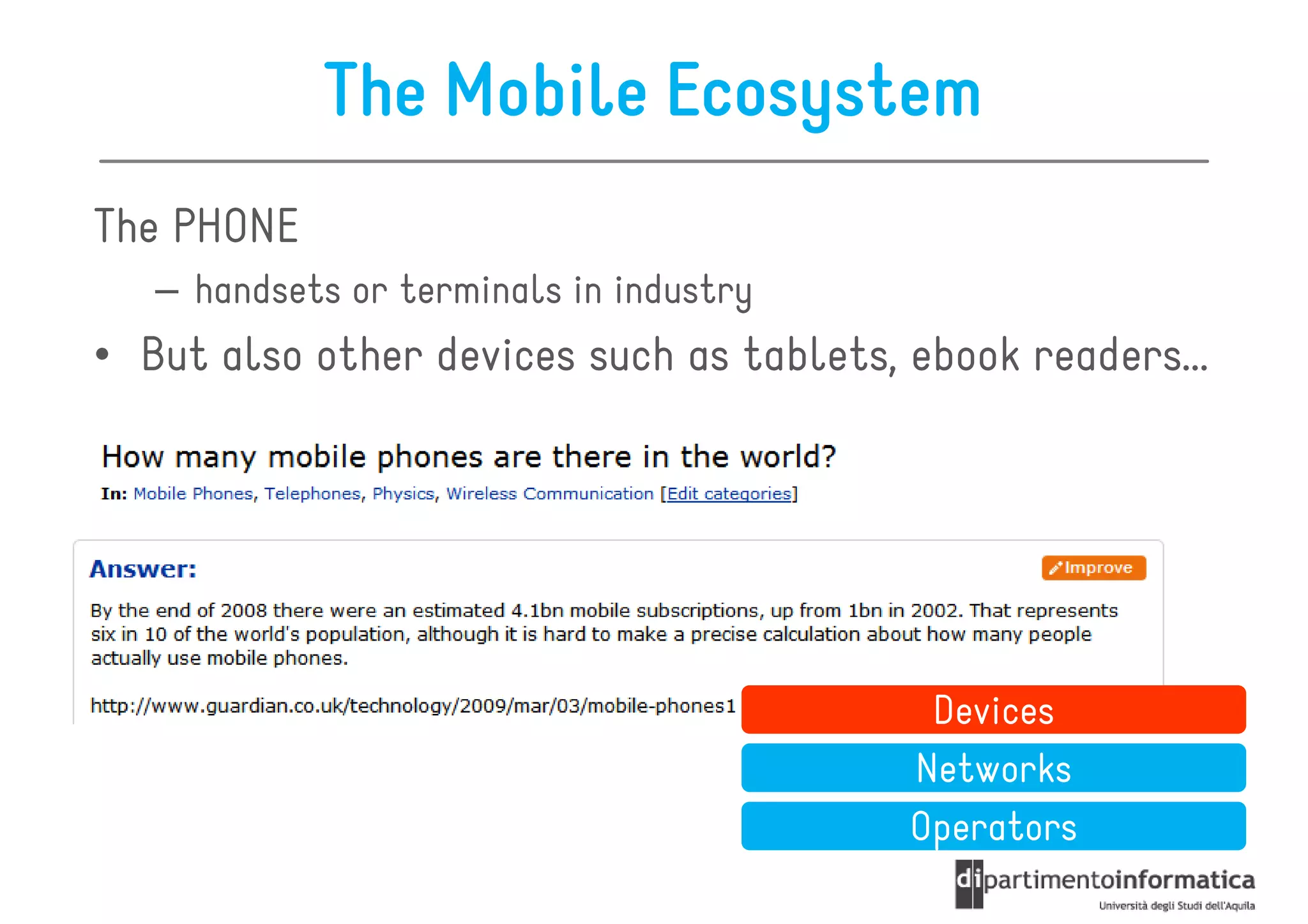 The Mobile Ecosystem | PDF