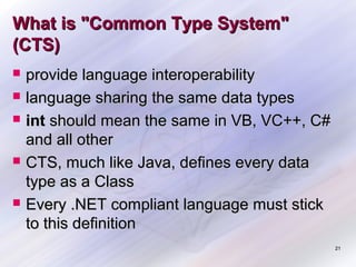 Visula C# Programming Lecture 1 | PPT