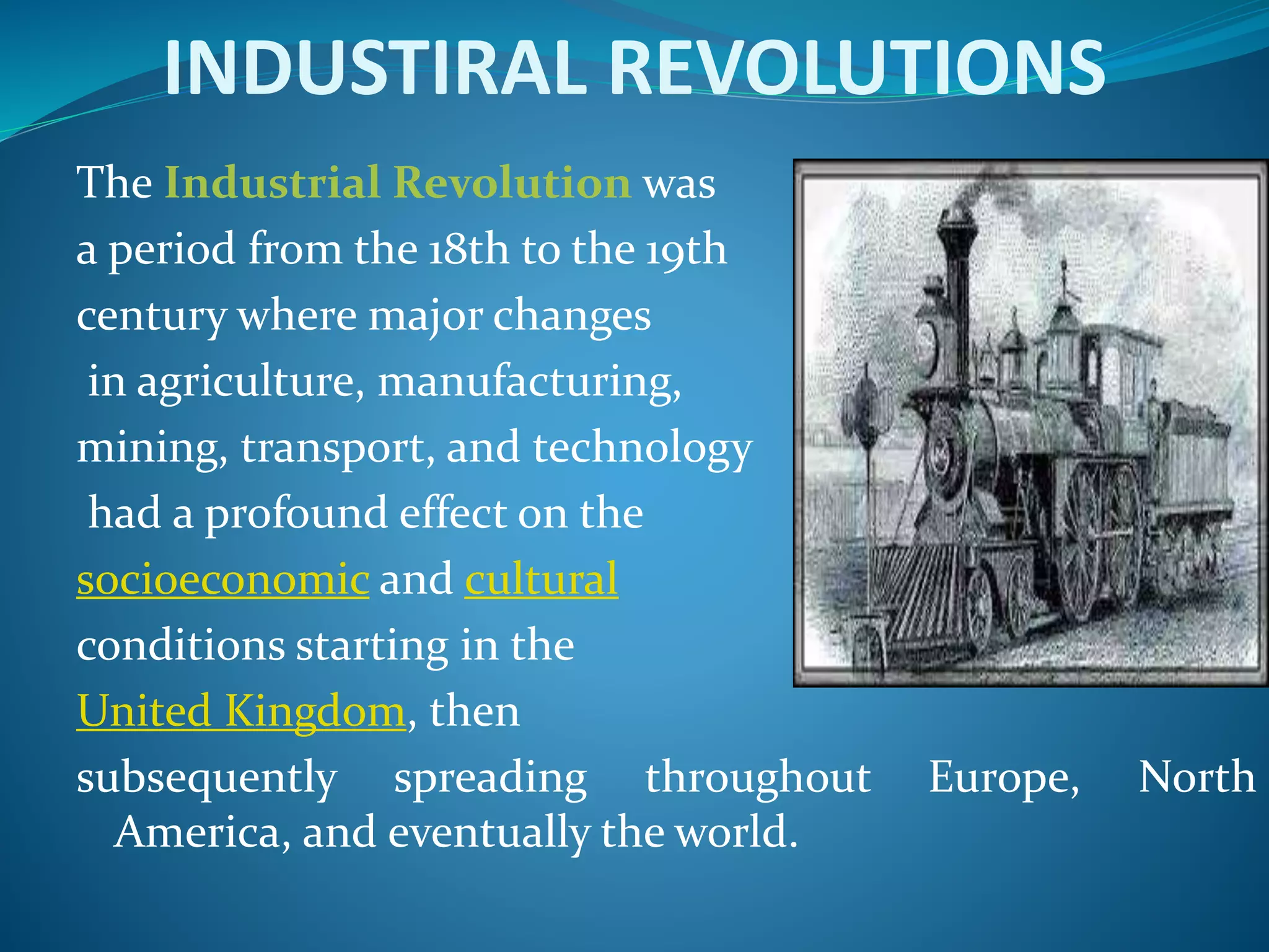 Introduction to Industrializations | PPTX