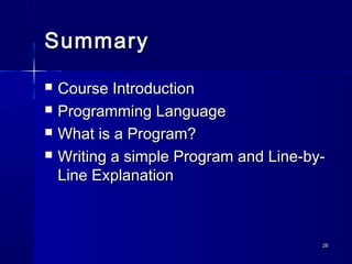 Basic structure of C++ program | PPT