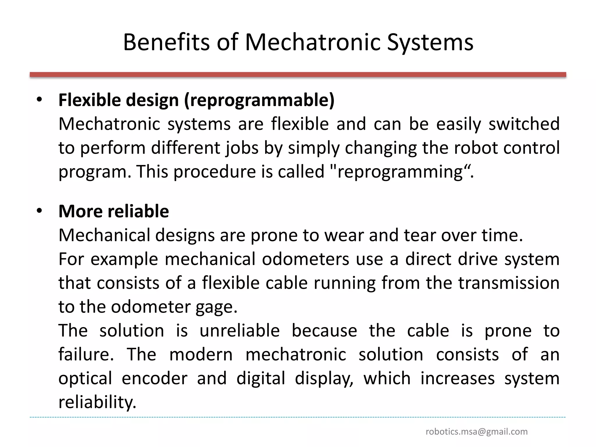 introduction to mechatronics | PDF