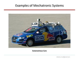 introduction to mechatronics | PDF