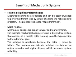 introduction to mechatronics | PDF
