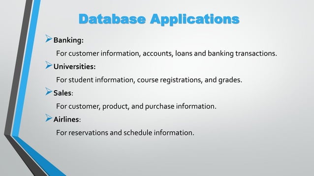 Database & Database Users | PDF | Databases | Computer Software and Applications