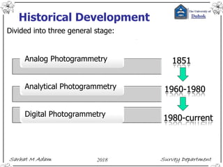 Lecture01: Introduction to Photogrammetry | PDF