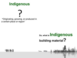 Introduction to Building materials | PPTX