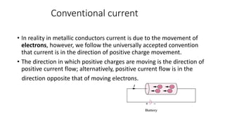 Slide about current voltage current and ampere | PPTX