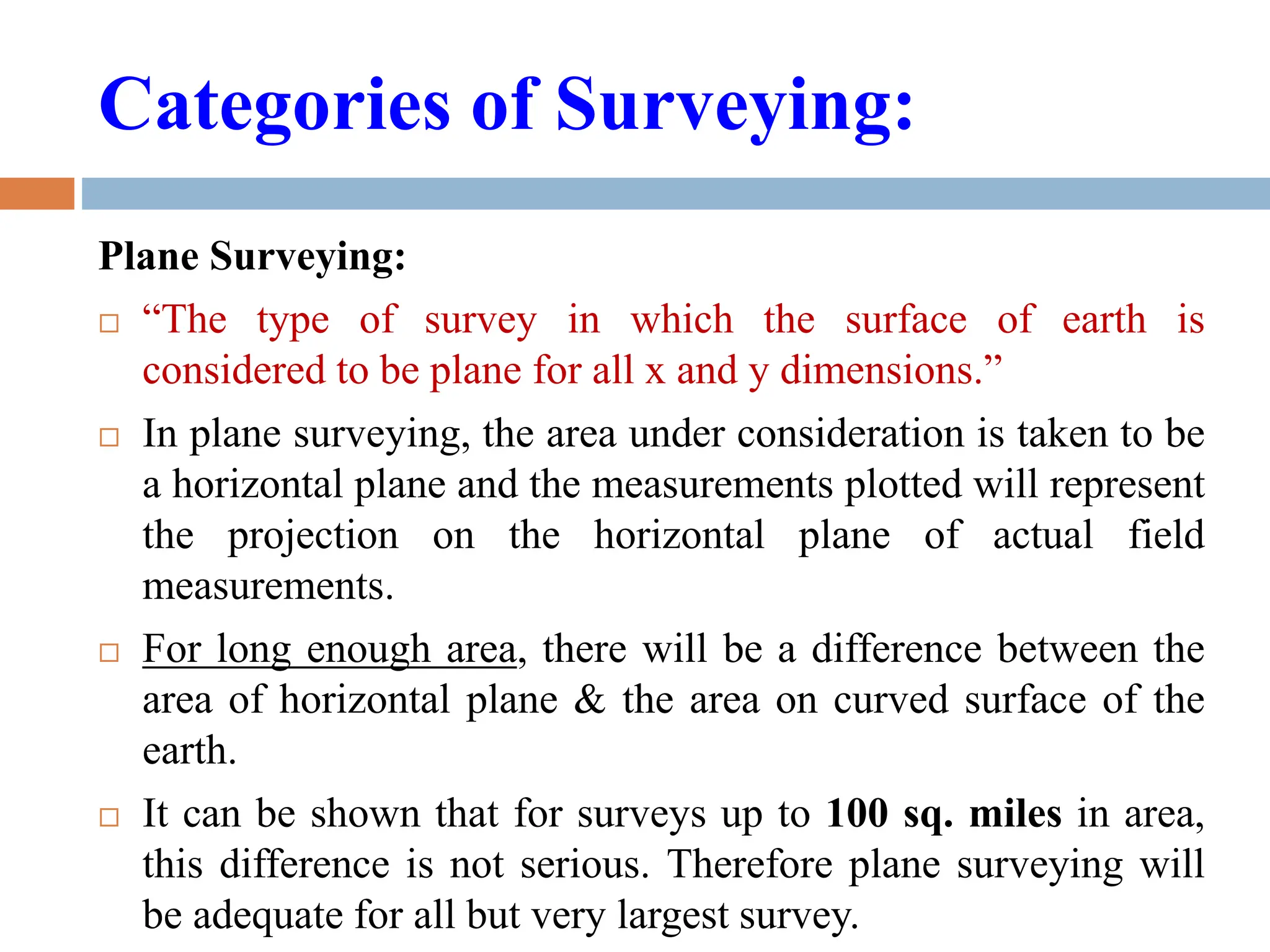 Presentation on Introduction of Surveying. | PPTX