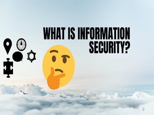 Lecture 01 Information Security BS computer Science | PDF