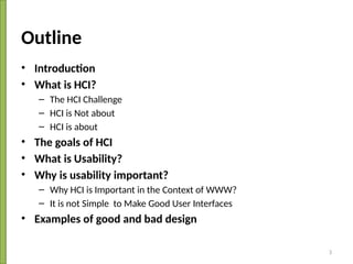 Human Computer Interaction Presentation Slides | PPTX