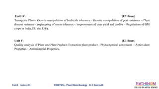 Lecture 01.pptx introduction about plant | PPT