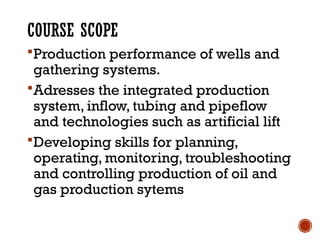 Lecture01 of the petroleum production engineering for oil and gas ...